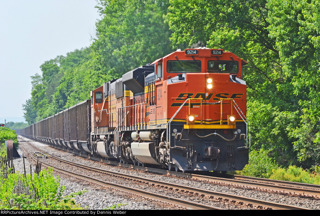 BNSF 9214, CP's River Sub.